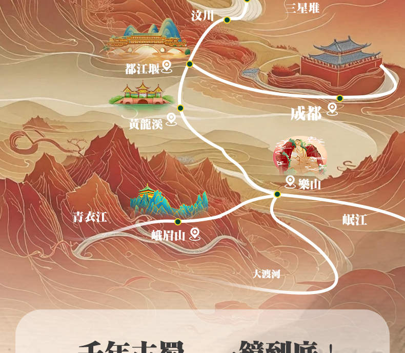 [Immortal Minjiang] Sichuan panoramic 6-day and 5-night private tour ...